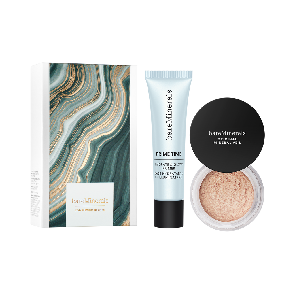 Prime & Set Duo | bareMinerals Holiday Complexion Kit